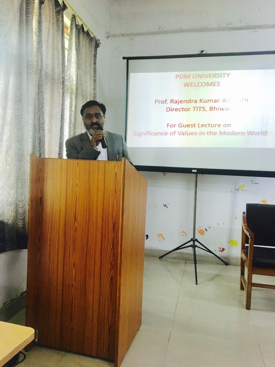 Guest Lecture - PDM University, Bahadurgarh (Delhi NCR), India