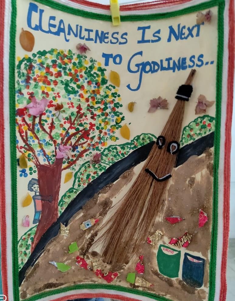 Poster Making on CLEAN INDIA, GREEN INDIA - PDM University, Bahadurgarh ...