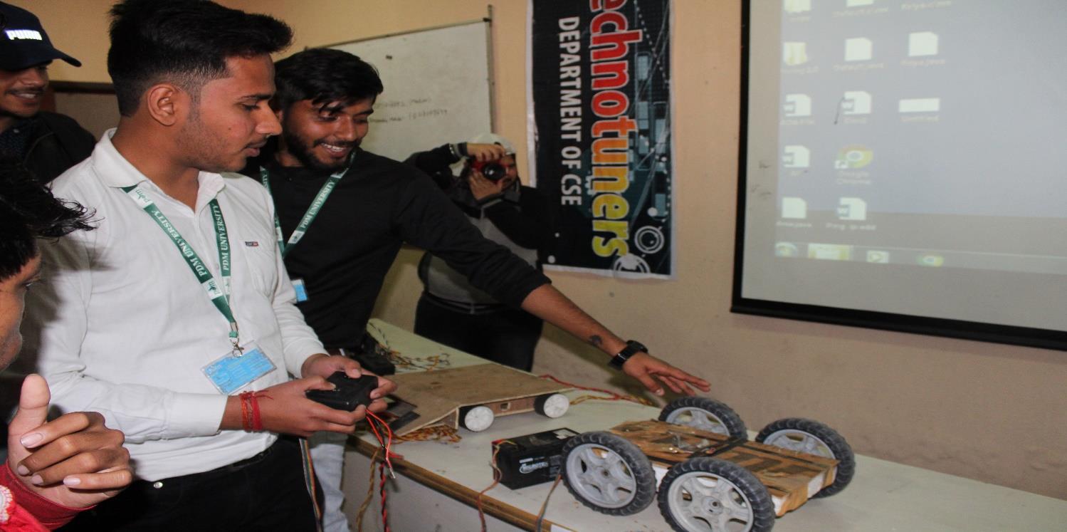 Robotics Workshop - PDM University, Bahadurgarh (Delhi NCR), India